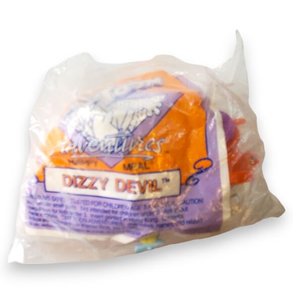McDonald's | Toys | 992 Mcdonalds Tiny Toons Dizzy Devil Happy Meal Toy ...